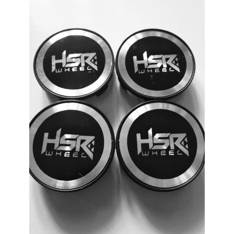 Jual Dop center velg logo HSR. Variasi datar hitam. Diameter 5,2 cm ...