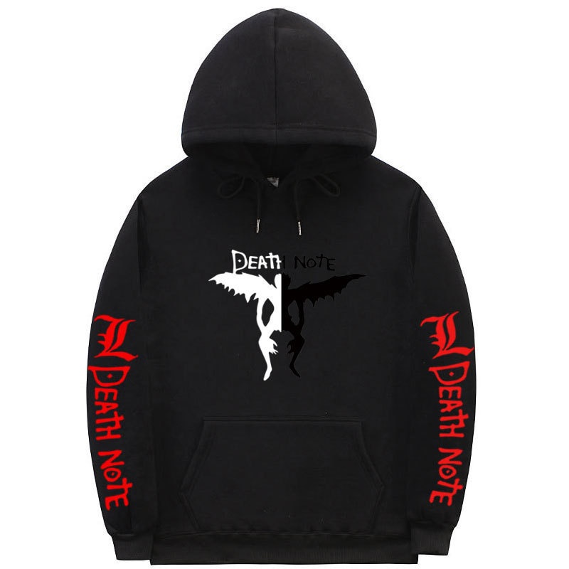 Jual Hoodie Anime Death Note Couple Hoodie Wibu Aesthetic Cartoon Anime ...