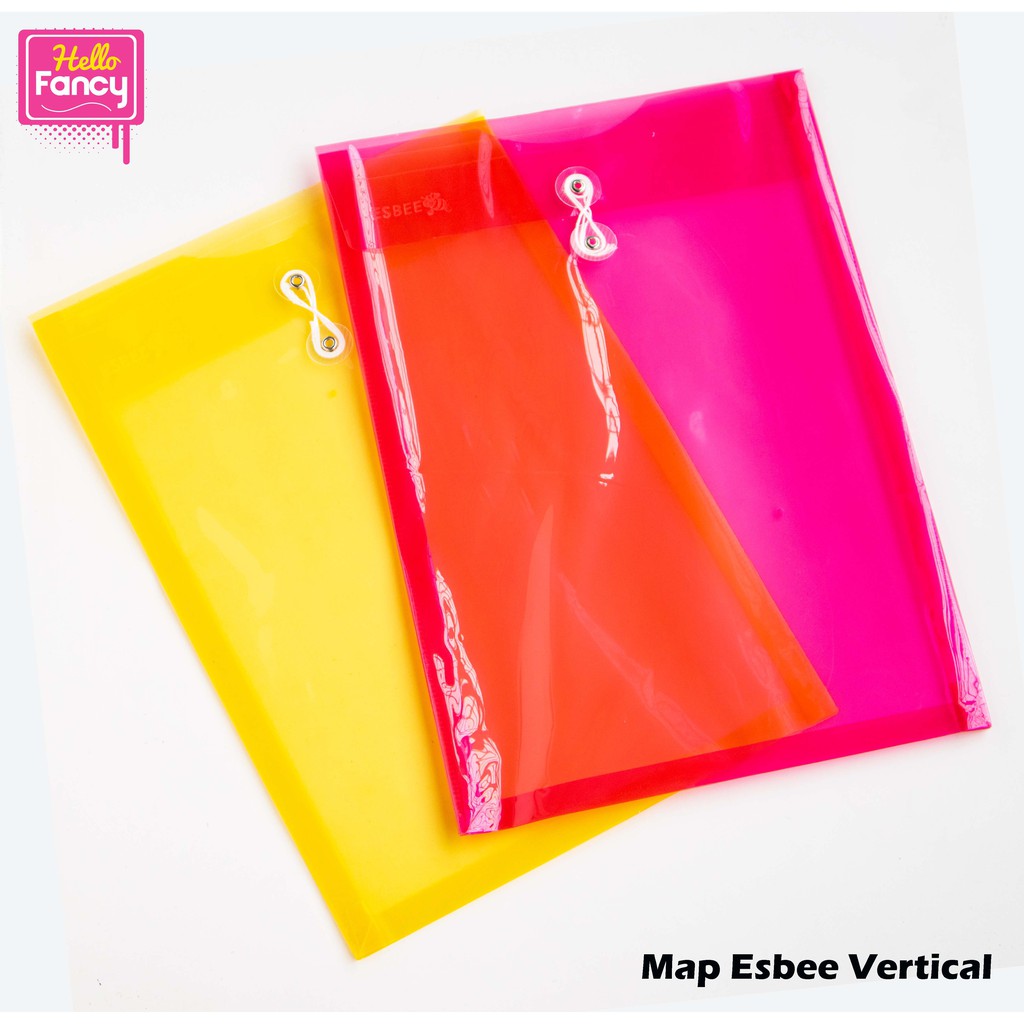 Jual Map Kancing Ekonomi Vertikal Esbee 1 Pak isi 12 / Map Kancing ...