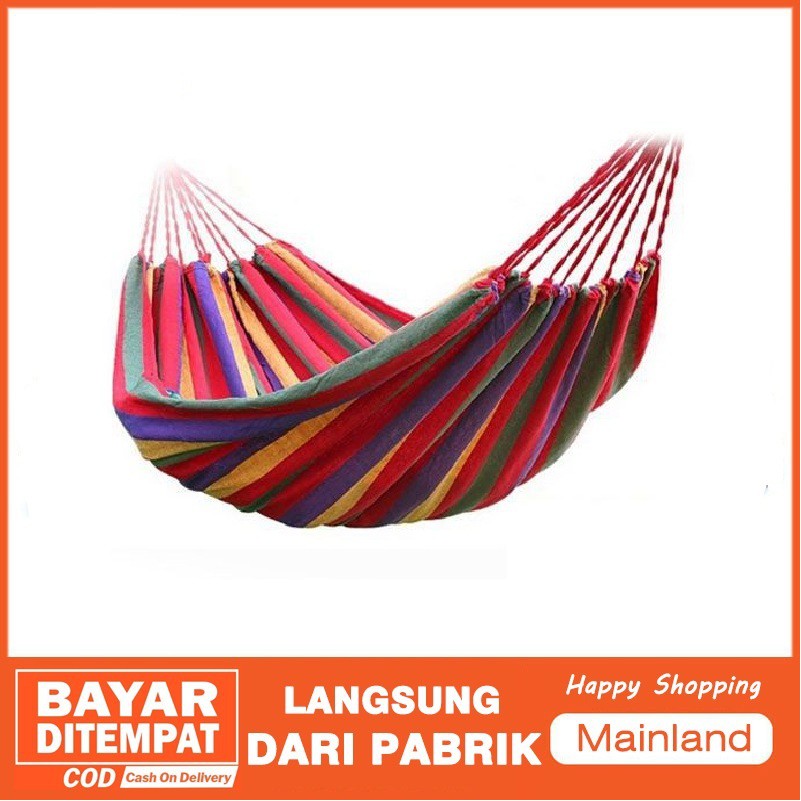 Jual Mainland Hammock Murah Ayunan Dewasa Hammock Single Ultralight Tempat Tidur Gantung ...