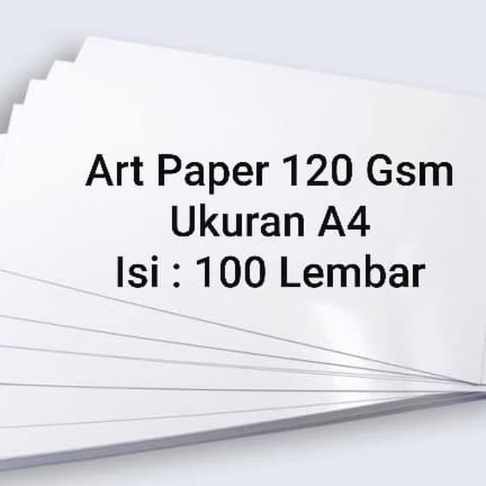 Jual Art Paper 120 Gsm A4 (100 Lembar) | Shopee Indonesia