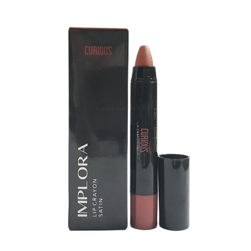 Jual Implora Lip Crayon Satin - Lipstick Crayon 3,5gr | Shopee Indonesia