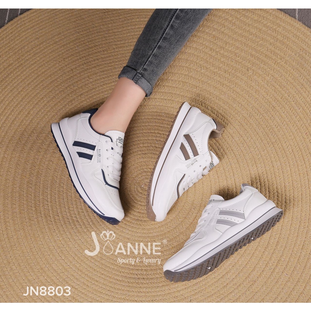 Jual JOANNE Sporty Sneakers Shoes #JN8803A | Shopee Indonesia