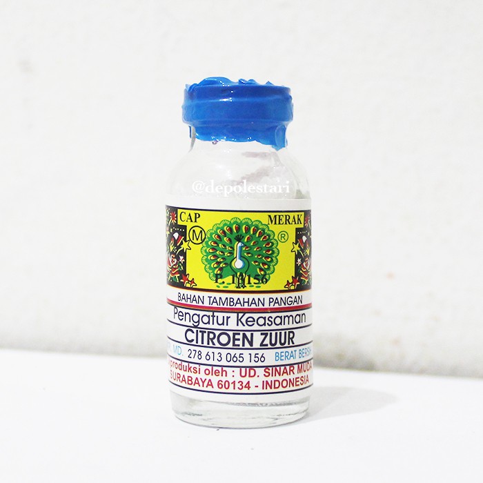 Jual Cap Merak Citroen Zur (Asam Sitrat) 15gram | Shopee Indonesia