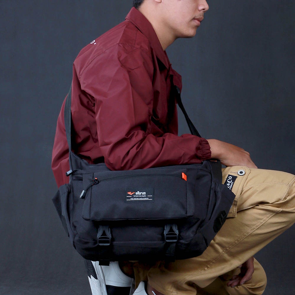 Jual Tas Messenger Bag Selempang Slingbag Sling Bag Waist Bag Pria ...