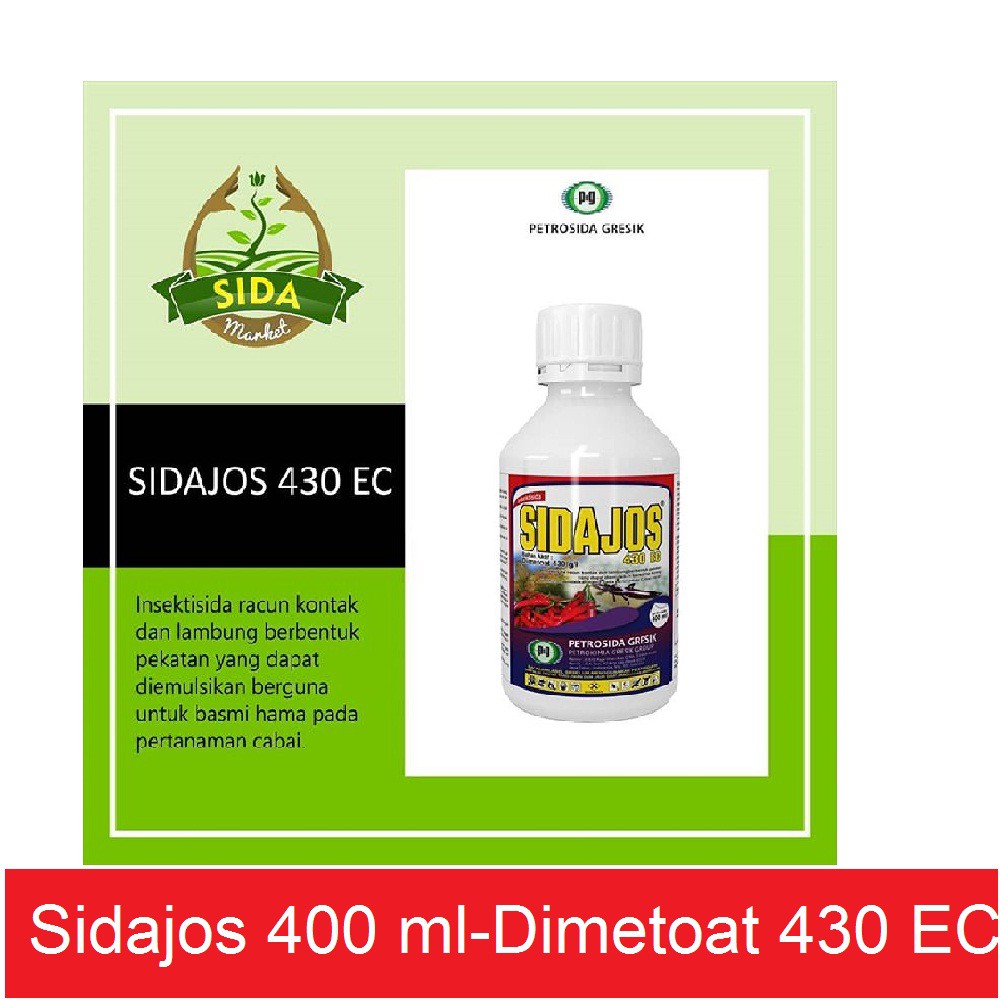 Jual Sidajos 400 ml Dimetoat Insektisida Lalat Buah | Shopee Indonesia