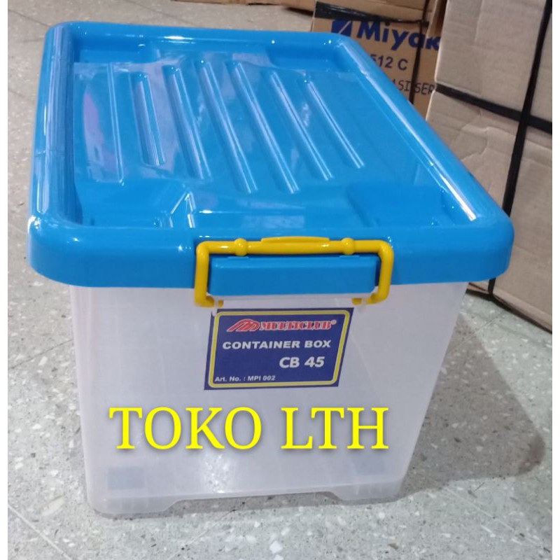 Jual CONTAINER BOX CB 45 MULTICLUB KOTAK PENYIMPANAN SERBAGUNA RODA 45 ...
