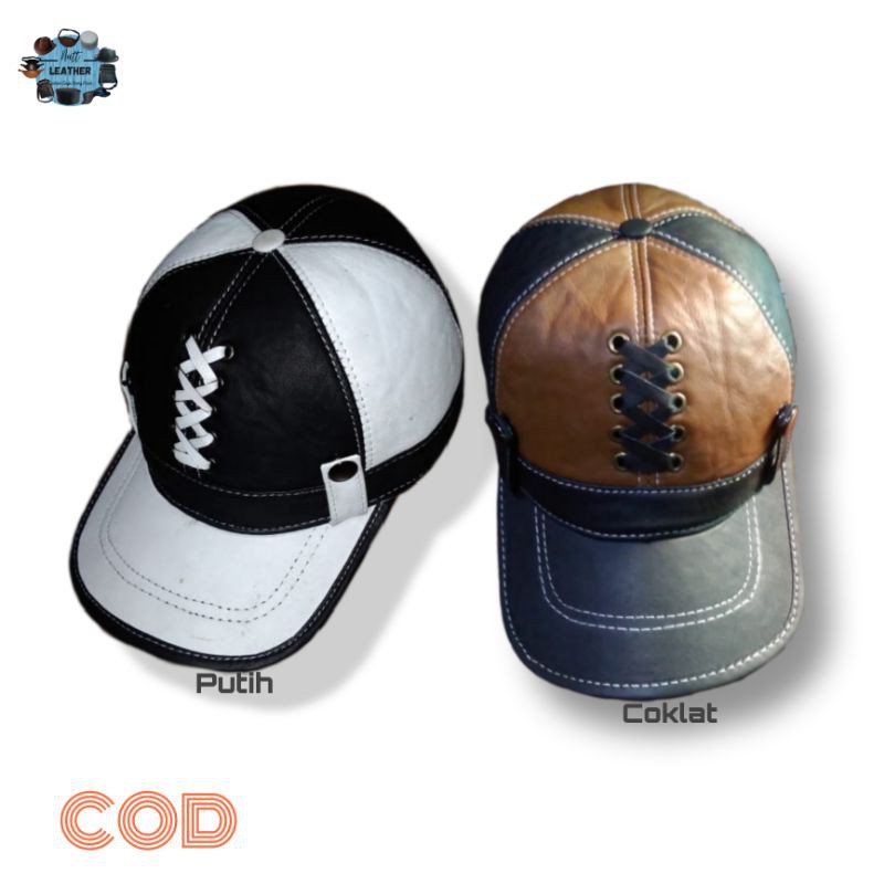 Jual TOPI KULIT ASLI MODEL RNB KEKINIAN COWO/CEWE | Shopee Indonesia