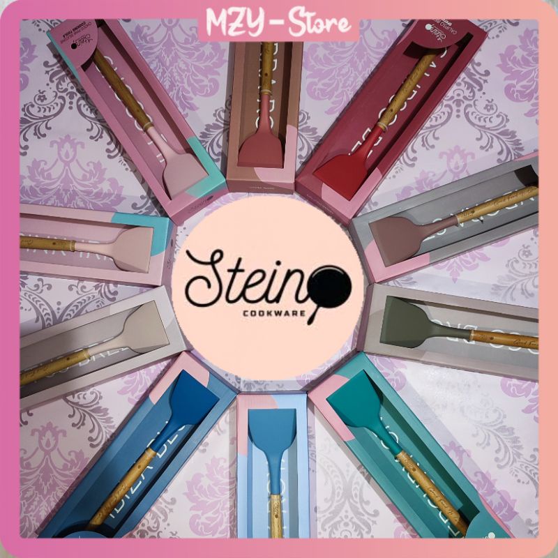 Jual Stein Steincookware Choco Spatula Sutil 9 Warna Choco Pink Choco ...