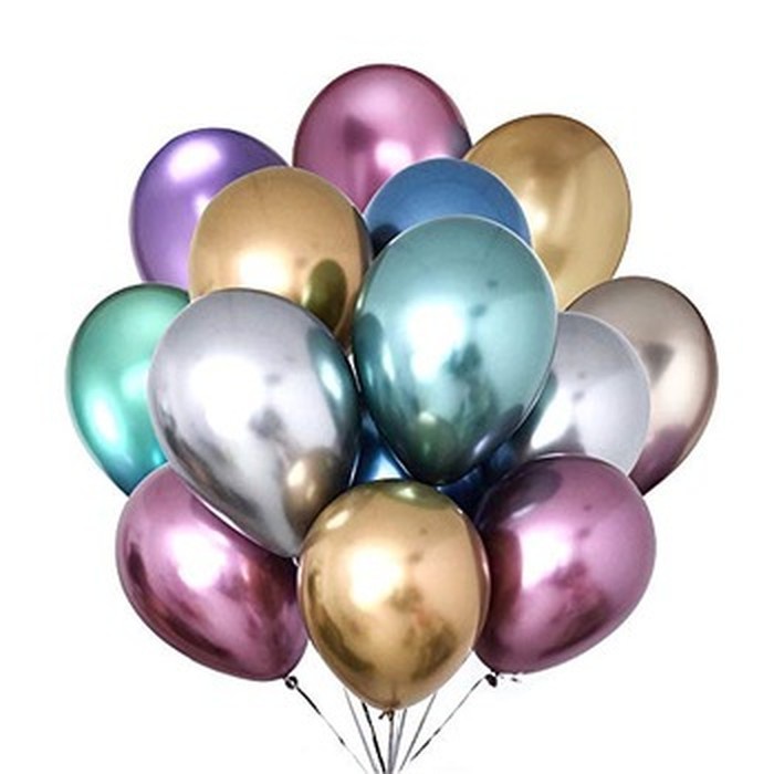 Jual Balon Chrome / balon latex chrome 10 inch (50 pcs) balon balon ... Jual Balon Chrome / balon latex chrome 10 inch (50 pcs) balon balon ...