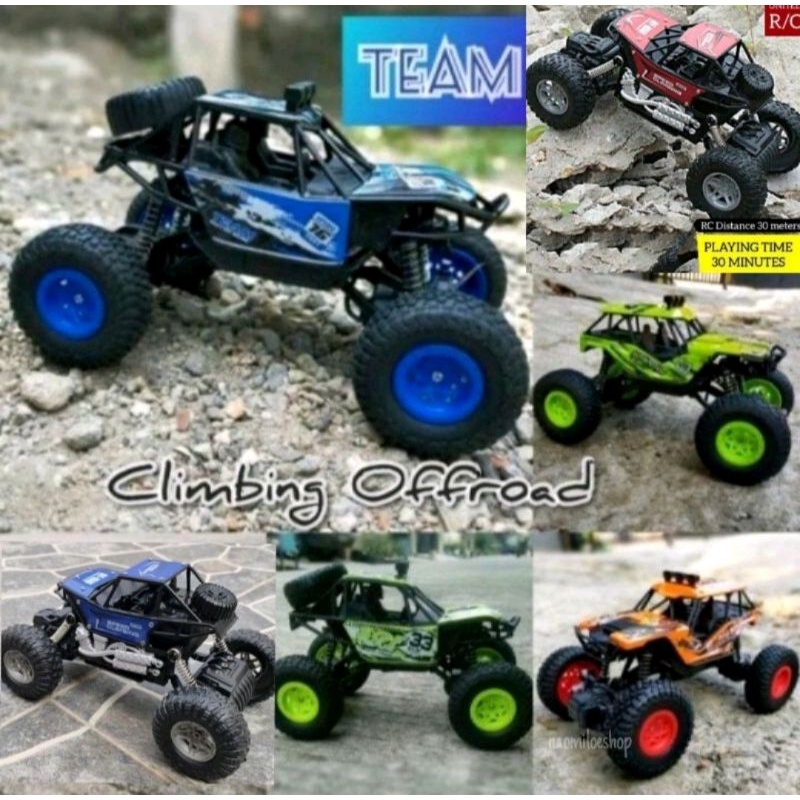 Jual Mobil Remote Kontrol Rc Super High Speed Climbing Car mainan mobil JEEP OFFROAD | Shopee ...