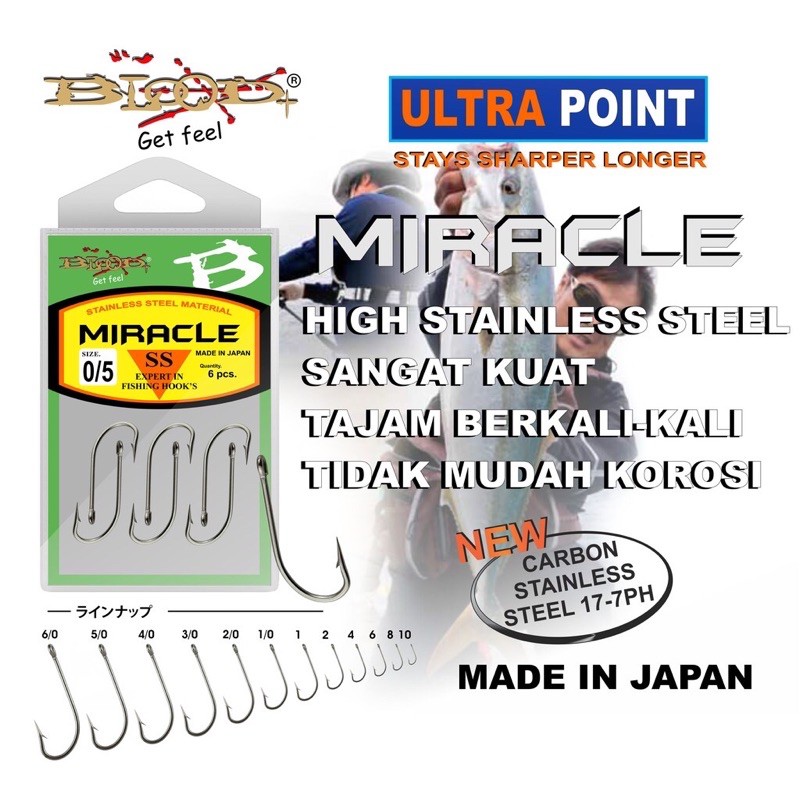 Jual MATA PANCING BLOOD MIRACLE Stainless steel | Shopee Indonesia