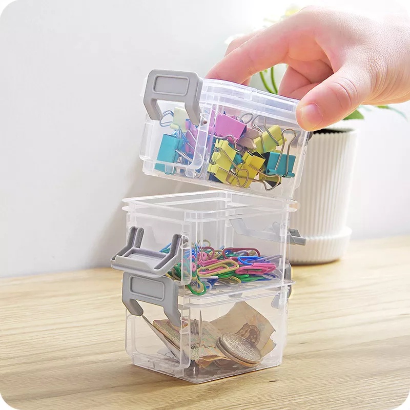 Jual Box Container Susun Keatas Serbaguna 3 Susun YM-3942 | Shopee ...