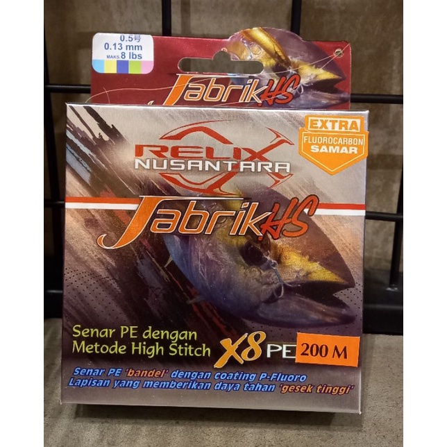 Jual Relix Nusantara Jabrik HS 200m PE 0,5 | Shopee Indonesia