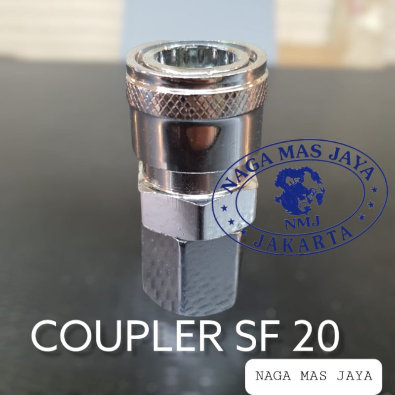 Jual COUPLER SF20 DAN PF20 / SAMBUNGAN KOMPRESOR ANGIN SF20 PF20 ...