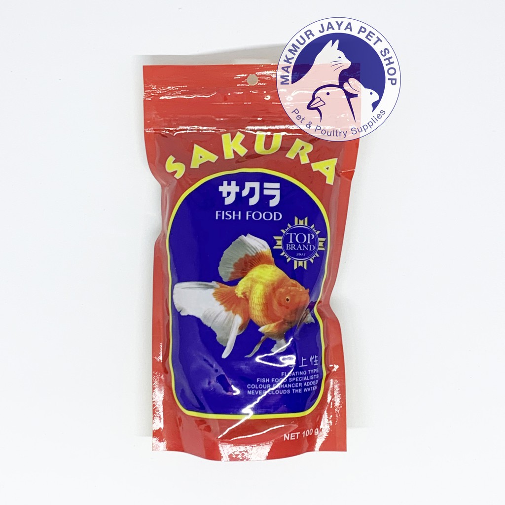 Jual Sakura Fish Food / Makanan Ikan / Pellet / Pelet | 100 gram ...