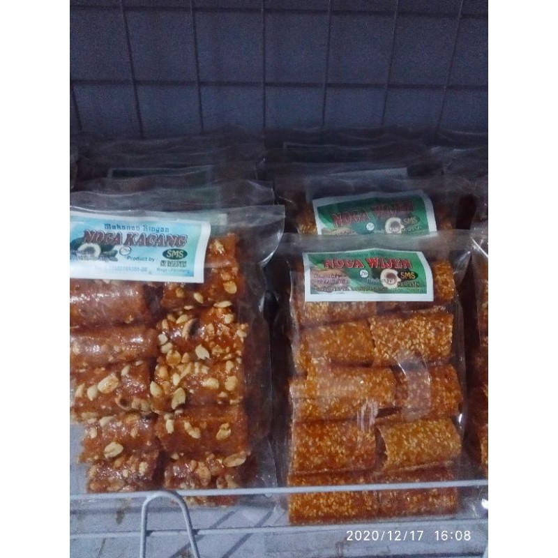Jual noga kacang dan wijen 200gr | Shopee Indonesia
