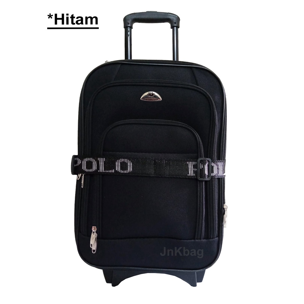 Jual Koper Polo Kain Ukuran 24 Inch - Koper Kain Polo Travelbag Free ...