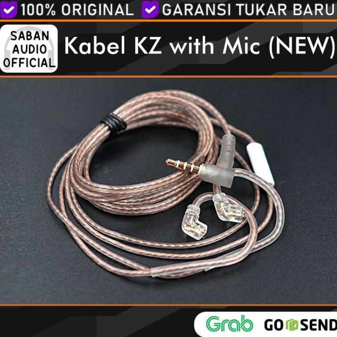 Jual [ORIGINAL] Kabel KZ Cable KZ with Mic KZ ZSN PRO X Kabel KZ with ...
