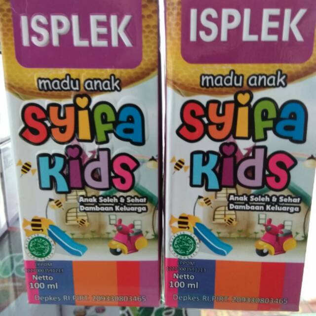 Jual Madu Isplek Ispa Dan Flek Paru -Paru Syifa Kids | Shopee Indonesia