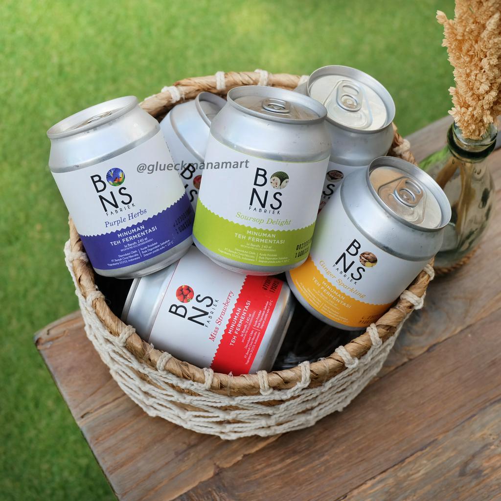 Jual Bons Fabriek Kombucha 250ml- Ginger Sparkling - Kawista Pride ...