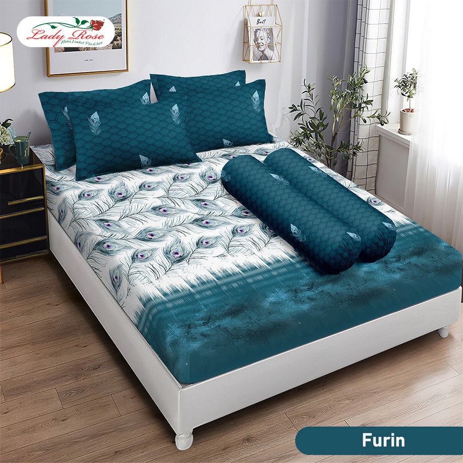 Jual 3in1 Sprei Lady Rose 3D Extra King 200x200 Motif Furin Ekor ...