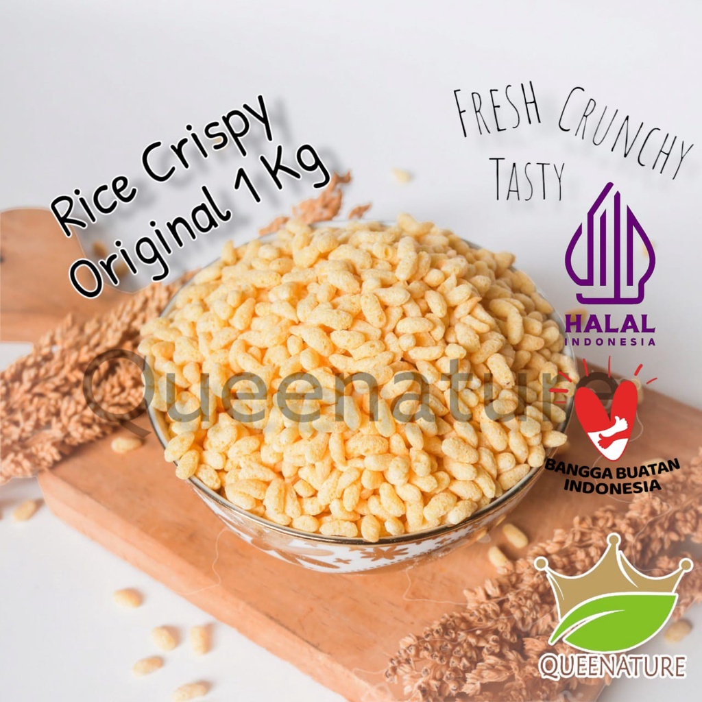 Jual Rice Crispy Original (Oval/Star/Round) Krispi Beras Kuning ...