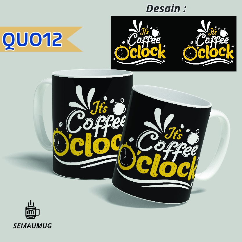 Jual MUG LETTERING QUOTE KATA MOTIVASI KOPI KADO GELAS CANGKIR PRINT ...