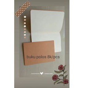 Jual buku polos/buku sampul coklat | Shopee Indonesia