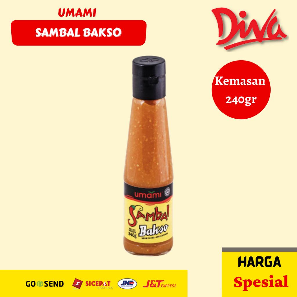 Jual [240gr] Umami Sambal Bakso Botol | Shopee Indonesia