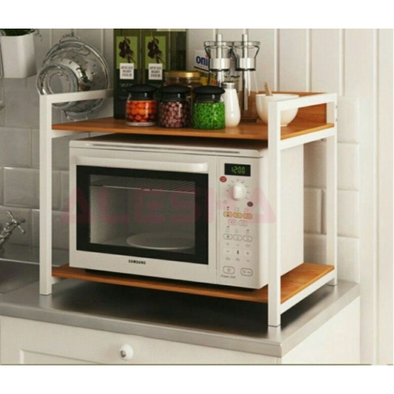 Jual Rak microwave oven dan rak minimalis rak multifungsi | Shopee ...