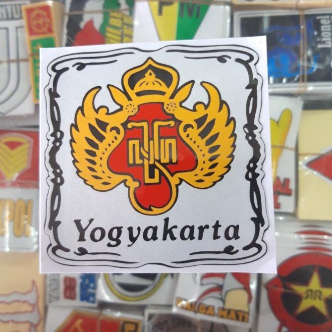 Jual stiker sticker motor mobil helm kaca logo keraton yogyakarta jogja ...