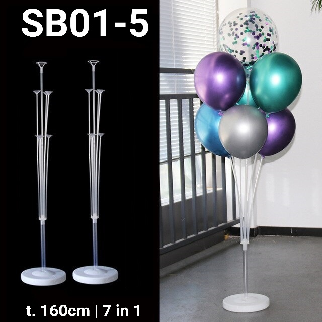 Jual SB01 Tiang standing tatakan balon gate bulat sabit hati gapura ...