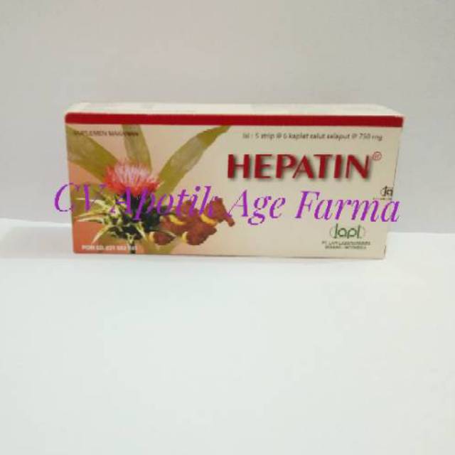 Jual Hepatin Caplet isi 30 (Lapi) Jual per Box | Shopee Indonesia