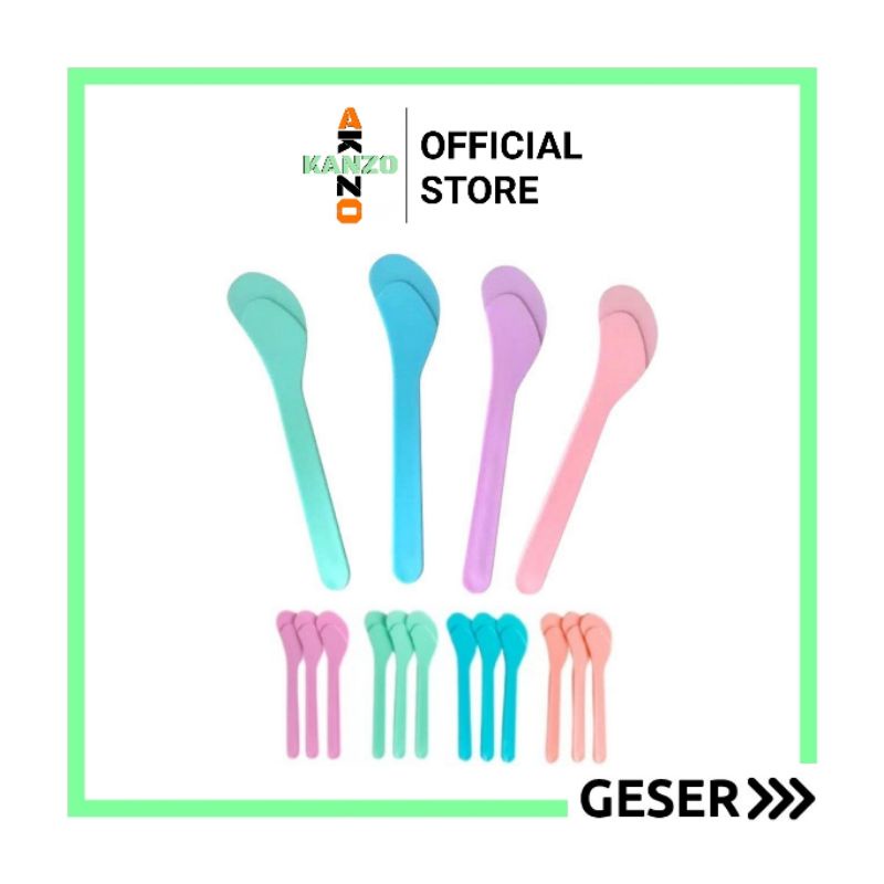 Jual Kanzo - Spatula Masker / Spatula Sendok Masker Wajah / Spatula ...