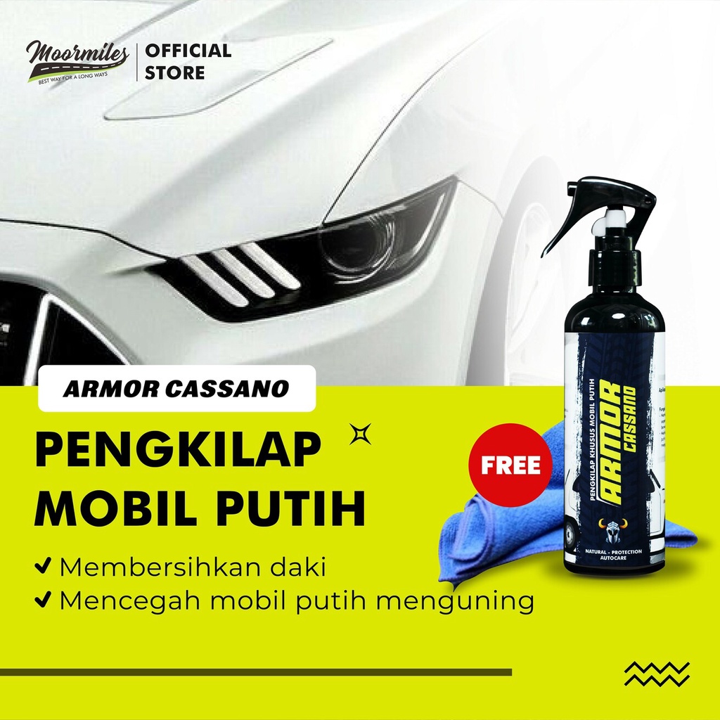 Jual MOORMILES - ARMOR CASSANO | PENGKILAP MOBIL PUTIH I SPESIALIS ...