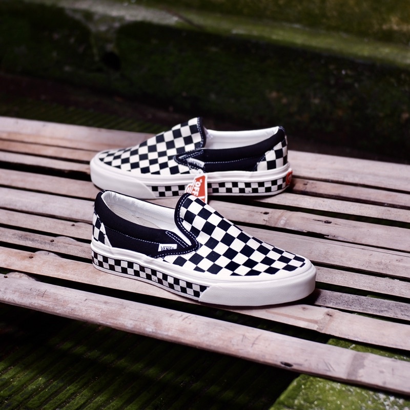 Jual Vans Slipon Nextor Chekerboard Classic Original | Shopee Indonesia