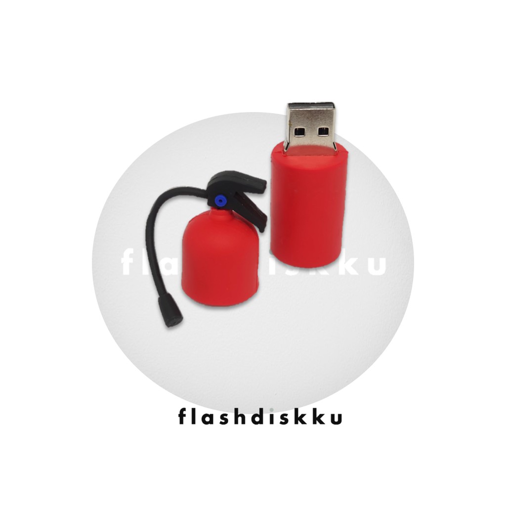 Jual [Flashdiskku] 8 GB USB Flashdisk Karet Karakter Lucu Unik Pemadam ...