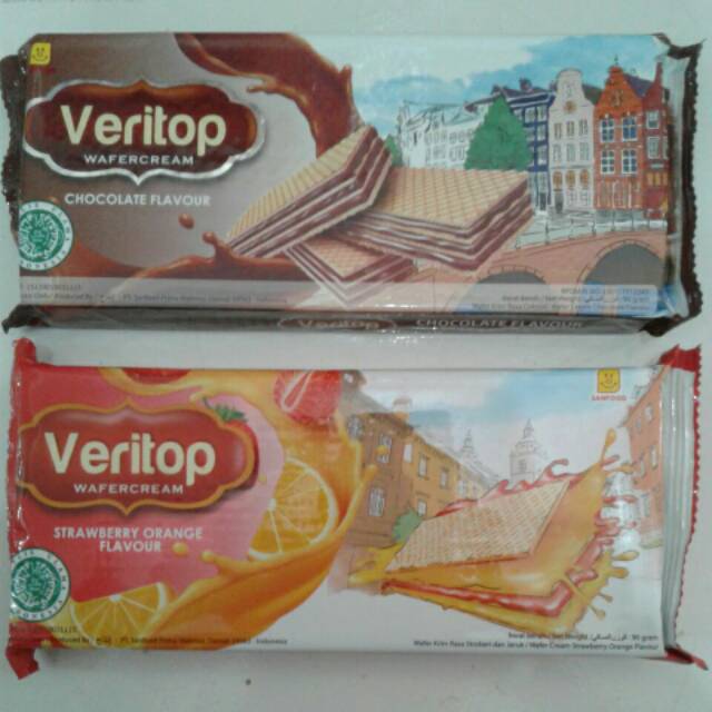 Jual Veritop wafer cream 80gr | Shopee Indonesia