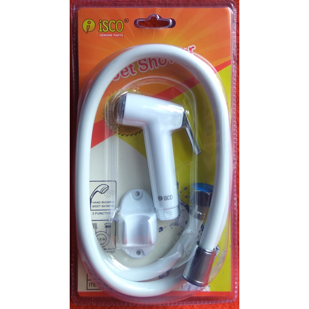 Jual JET SHOWER PVC PUTIH / SHOWER BIDET PVC PUTIH ISCO | Shopee Indonesia