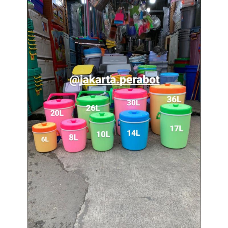 Jual Termos Nasi / Es 6,8,10,14,17,20,26,30,36 Liter SANATA | Shopee ...