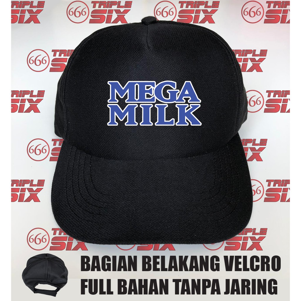Jual Topi Baseball Velcro Anime Mega Milk Meme | Shopee Indonesia