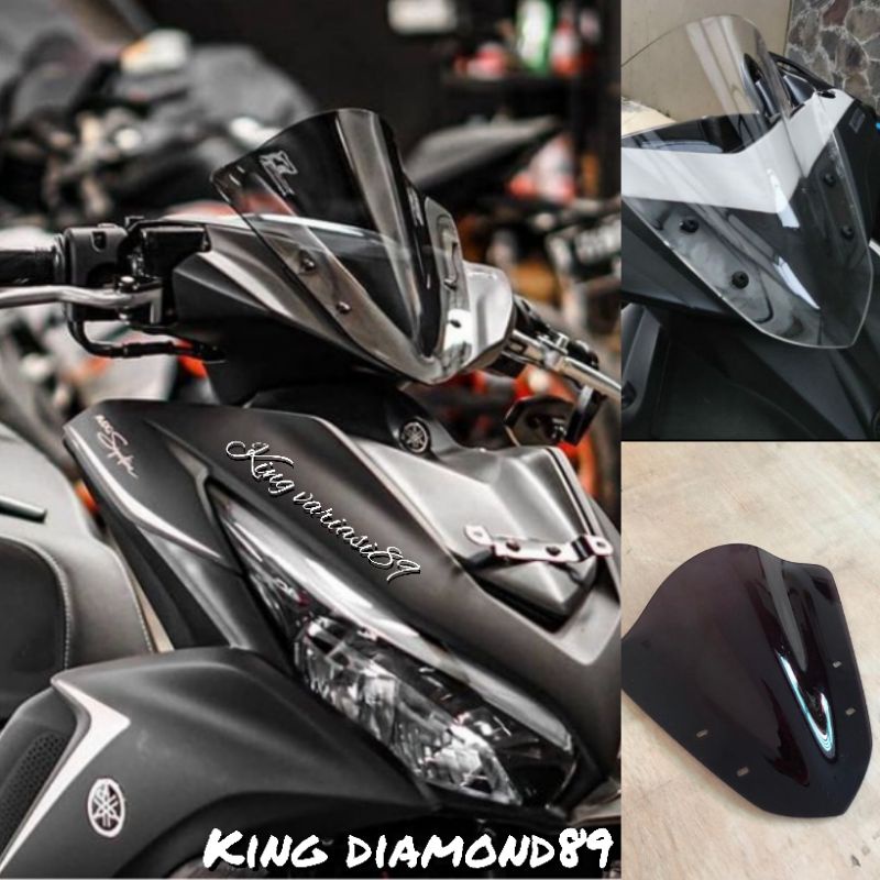 Jual winshield Aerox visor Aerox Model scetbill polos | Shopee Indonesia