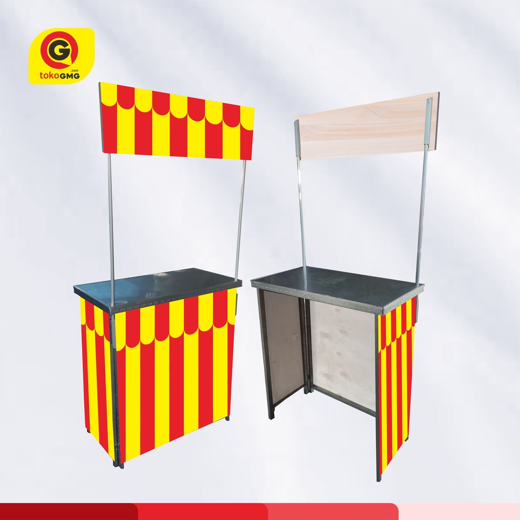 Jual Booth Lipat Holo-Steel Murah Banget - Gerobak Jualan - Usaha Kaki ...