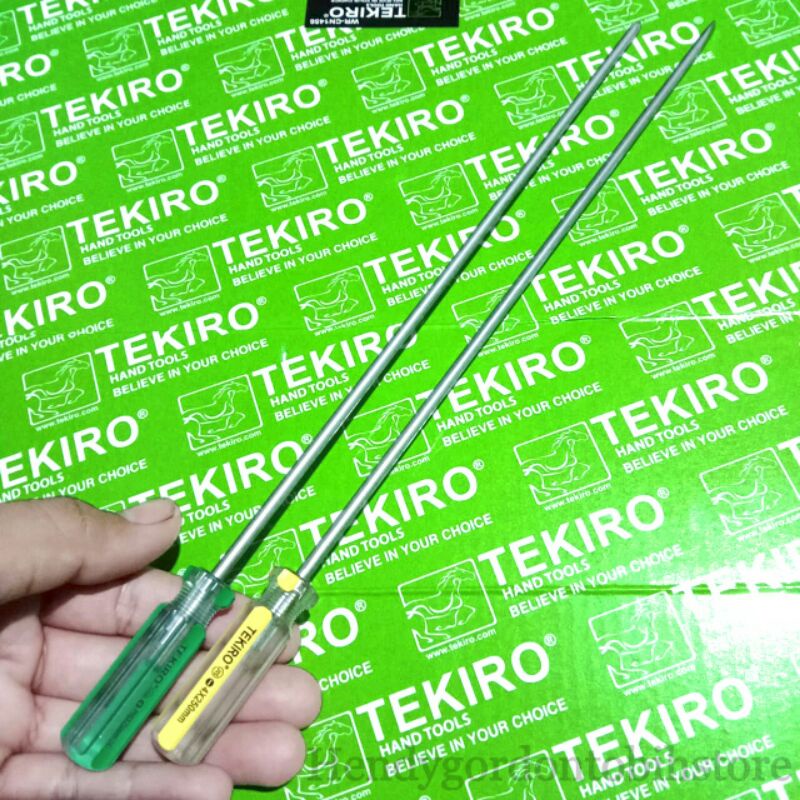 Jual Obeng Tekiro Obeng Seting Karburator Panjang 4x250mm dan Obeng ...