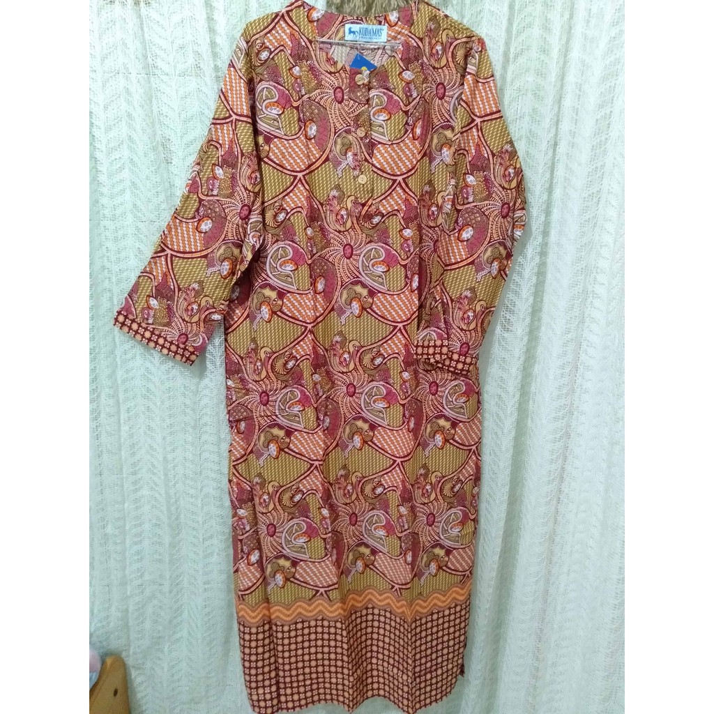 Jual Daster Kuda Mas Lengan Panjang Motif Kekinian | Shopee Indonesia