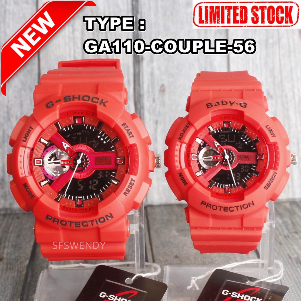 Jual " SPECIAL EDITION " G-Shock Couple Love Edition Casio GA110 Full ...