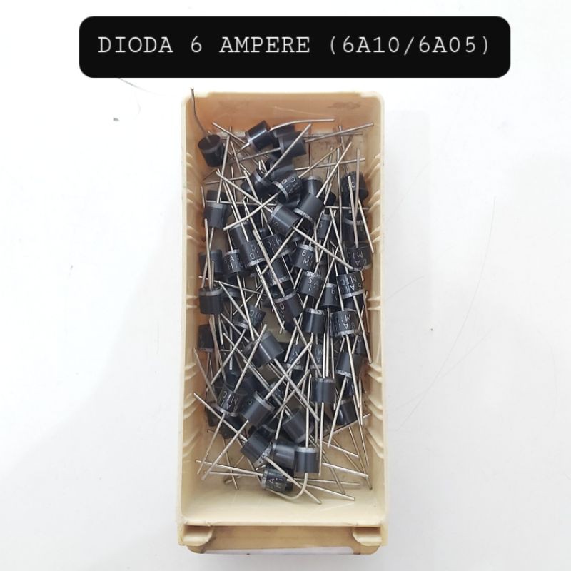 Jual (PER BIJI) DIODA 6A 6A10/6A05 6 AMPERE Diode MIC | Shopee Indonesia