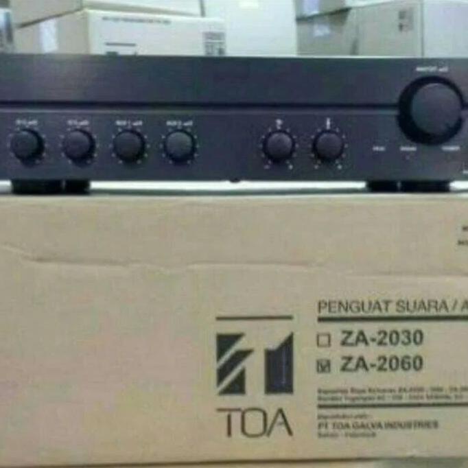 Jual Amplifier Toa 60W TOA ZA2060 ZA-2060 Ampli 60 Watt Ori TOA ZA 2060 |100 % Berkualitas ...
