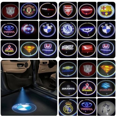 Jual LAMPU LOGO LED PINTU MOBIL WIRELESS TANPA KABEL (DOOR LIGHT ...